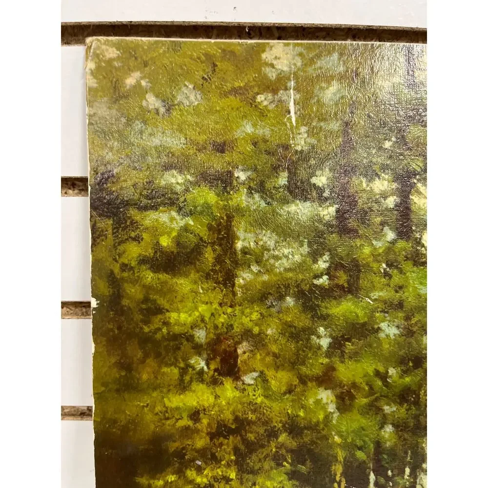 Unbranded | Art | Vintage Print Robert Wood Mountain Stream 24x8 | Poshmark